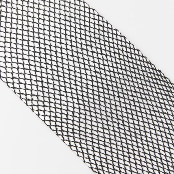 Zara | Accessories | Zara Metallic Thread Mesh Tights | Poshmark